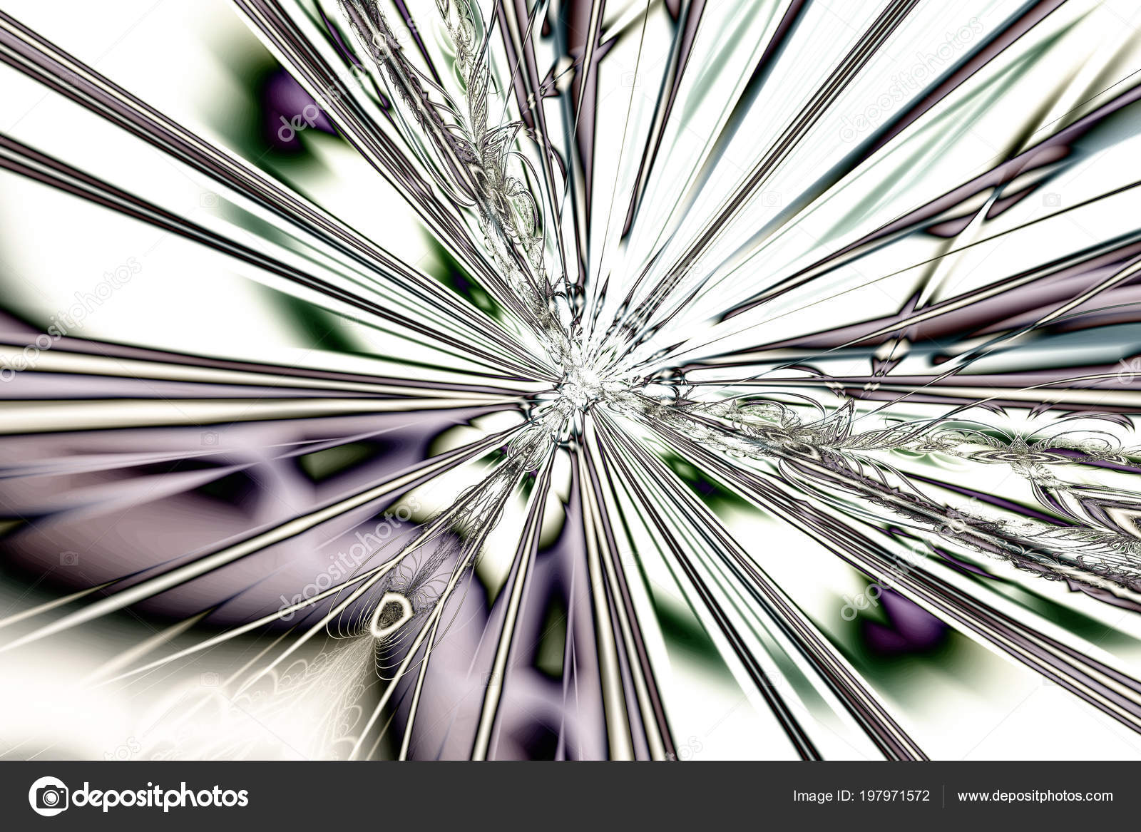 Dark Background Colored Lines Fragments Forming Beautiful Pattern ...