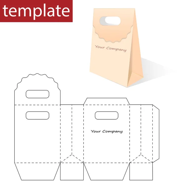 100,000 Box template no glue Vector Images | Depositphotos