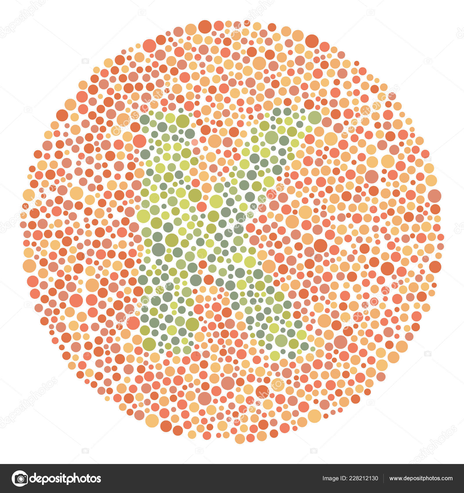 Illustration de Test Aveugle Couleur Vert Rouge Lettre supérieure K par ... Illustration de Test Aveugle Couleur Vert Rouge Lettre supérieure K par ...