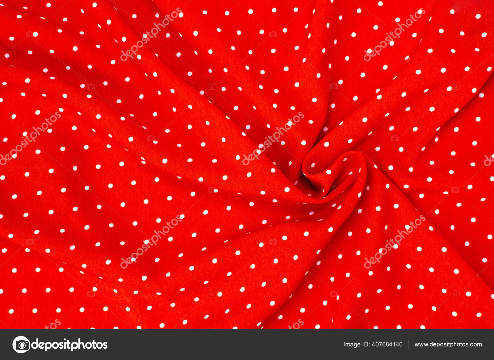 Red And White Fabric Texture