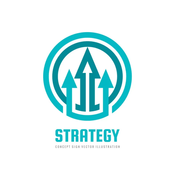 Strategy Letter Concept Business Logo Template Vector Illustration ...
