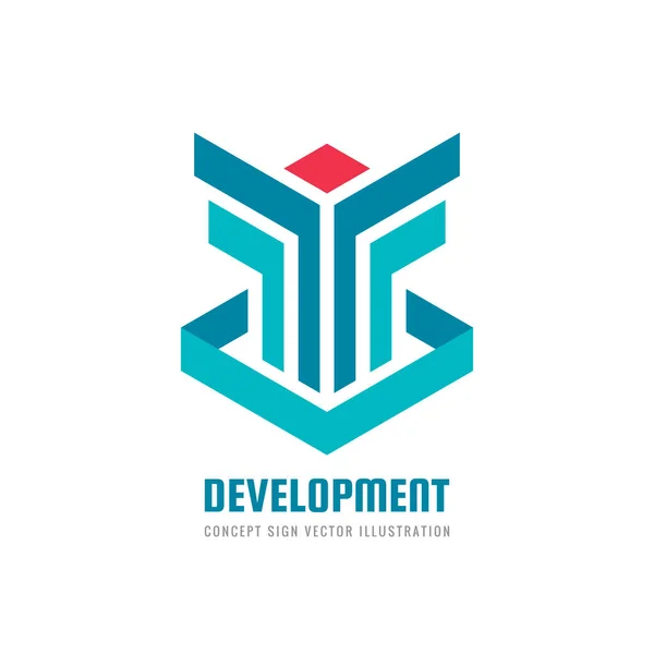 Bull Head-vektor logo koncept illustration. Buffalo Head logotyp. Bull ...