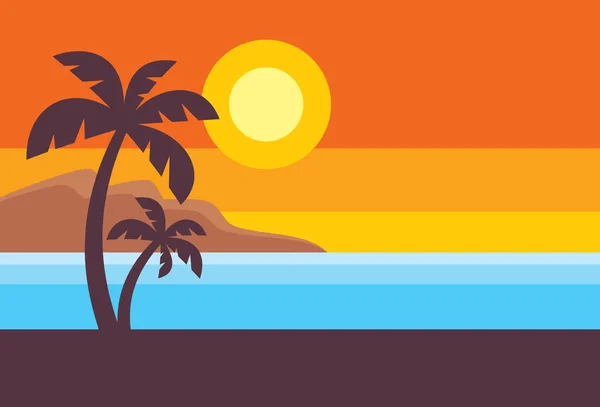 100,000 Hawaii sunset Vector Images | Depositphotos