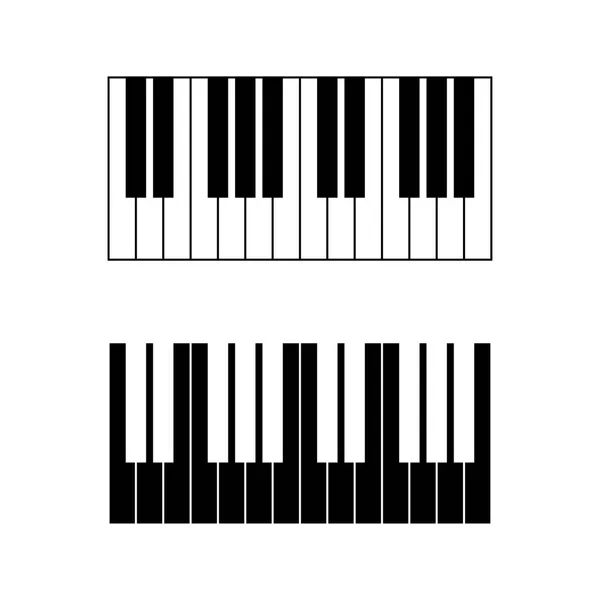 Piano Chords Piano Key Notes Chart White Background Vector Illustration ...