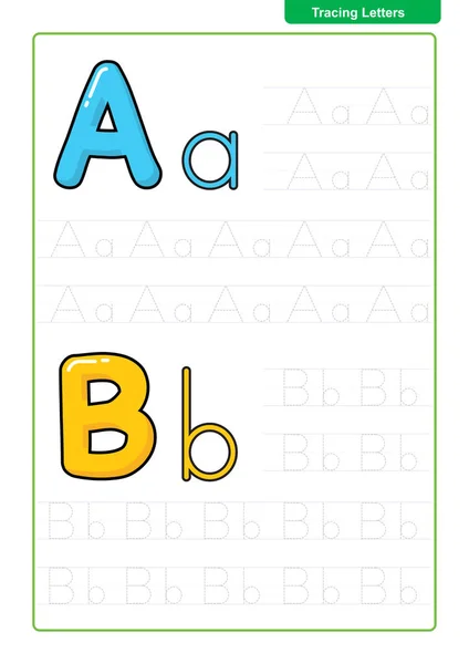 Abc Alphabet Letters Tracing Worksheet Alphabet Letters Basic Writing ...