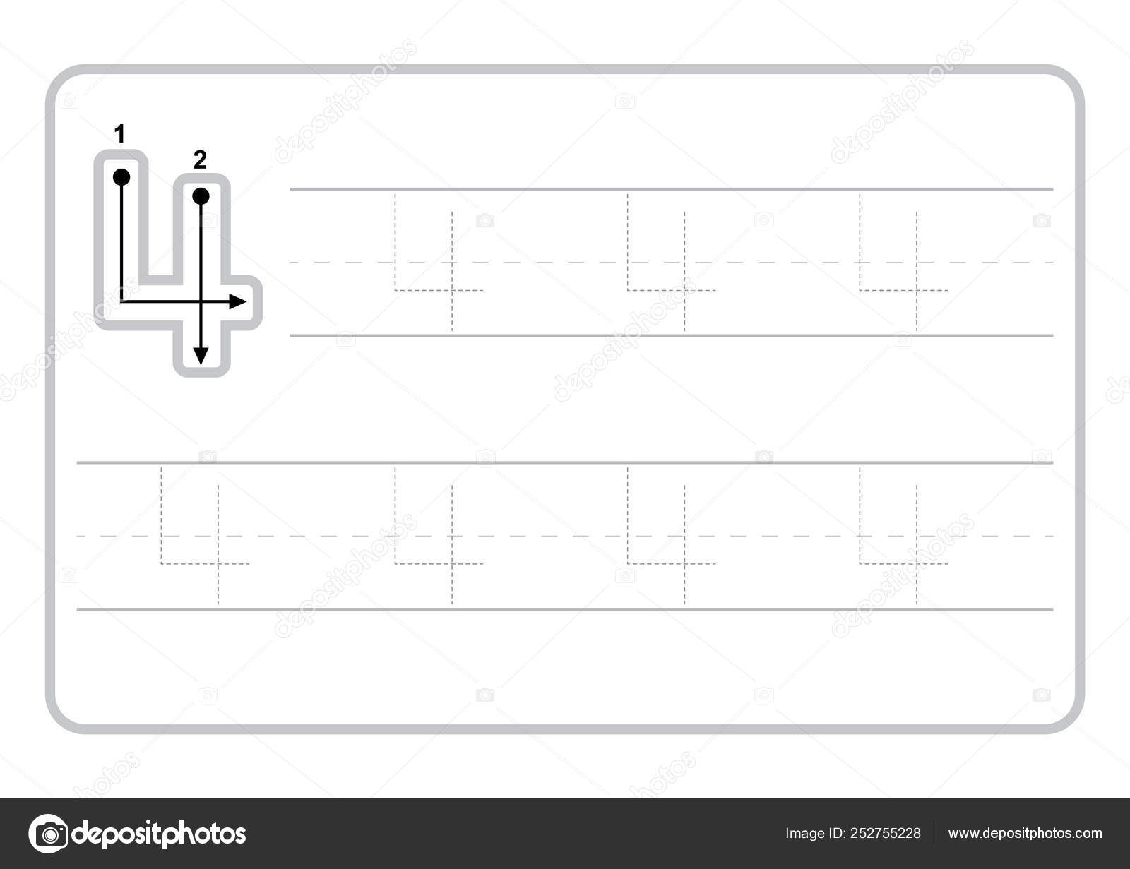 Free Handwriting Pages Writing Numbers Learning Numbers Numbers Tracing ...