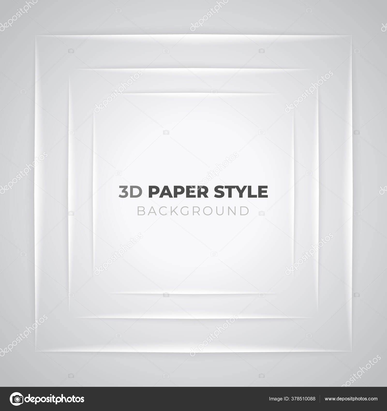 Folded Paper Background Isolated Vector Elements Stock Vector by ...