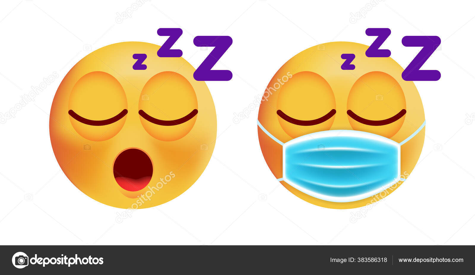 Sleeping Smiley Face