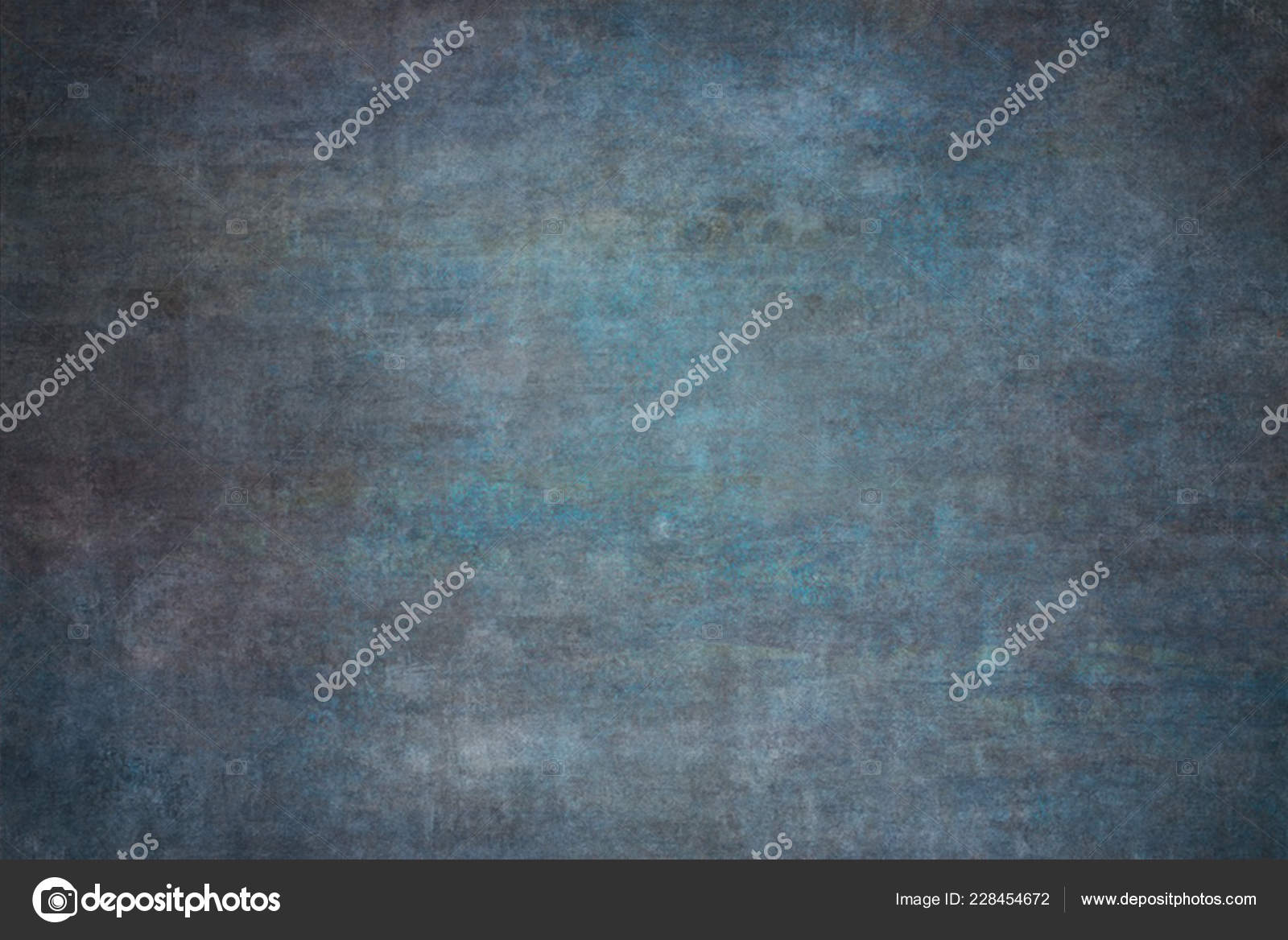 Blue Painted Canvas Muslin Fabric Cloth Studio Backdrop Background ...