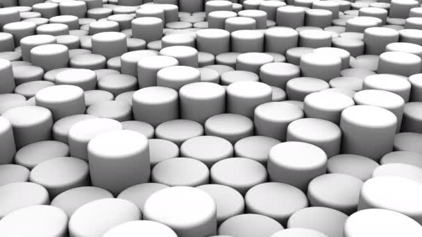 Background Cylinders Abstract Background Loop Created Animation — Stock ...