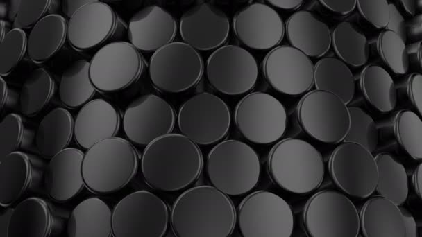 Background Cylinders Abstract Background Loop Created Animation — Stock ...