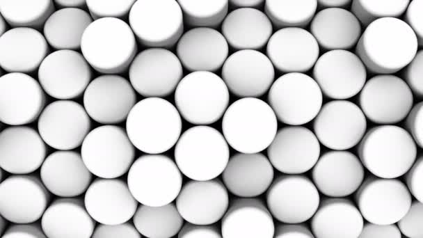 Background Cylinders Abstract Background Loop Created Animation — Stock ...