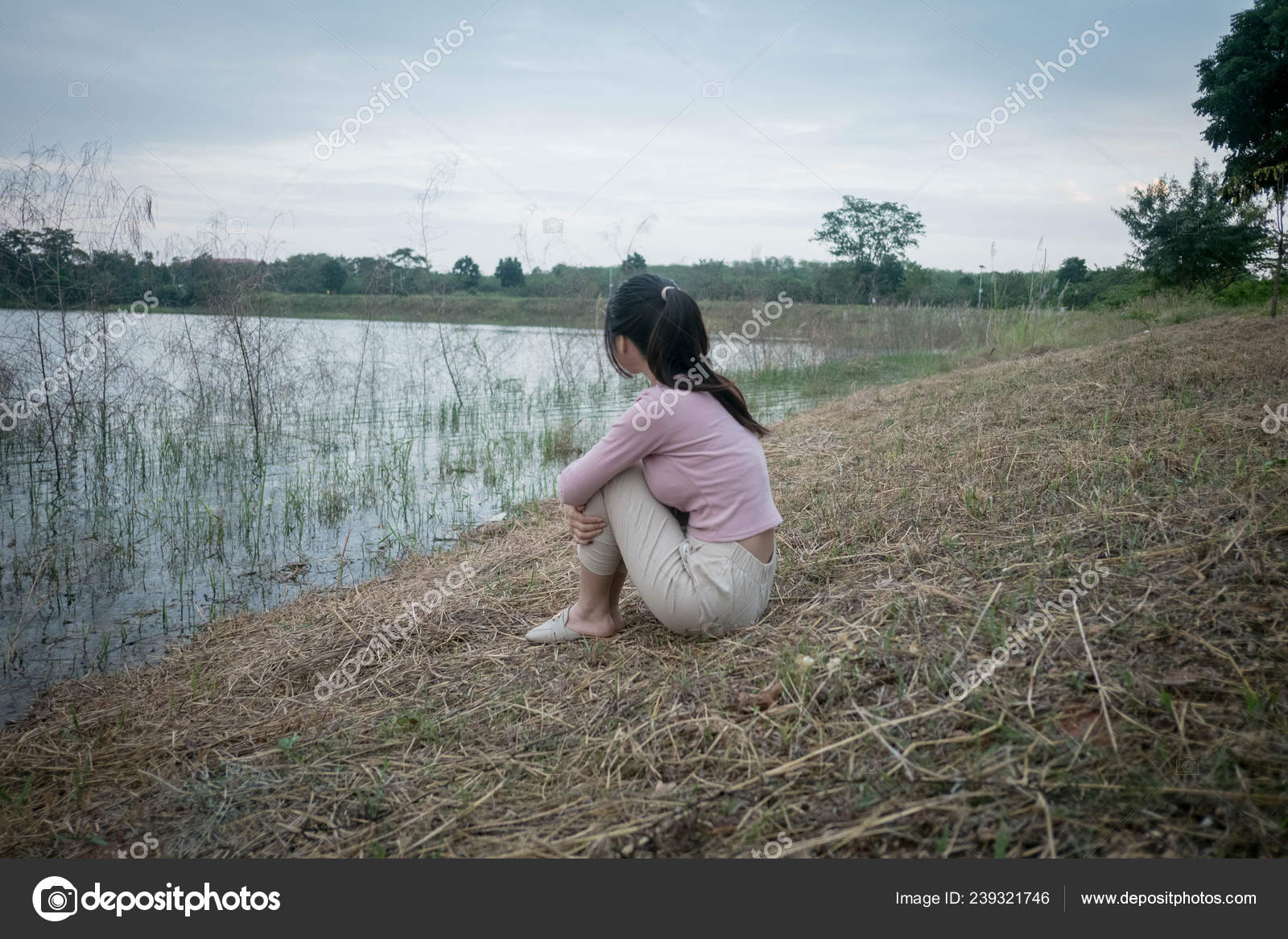Sitting Alone Thinking