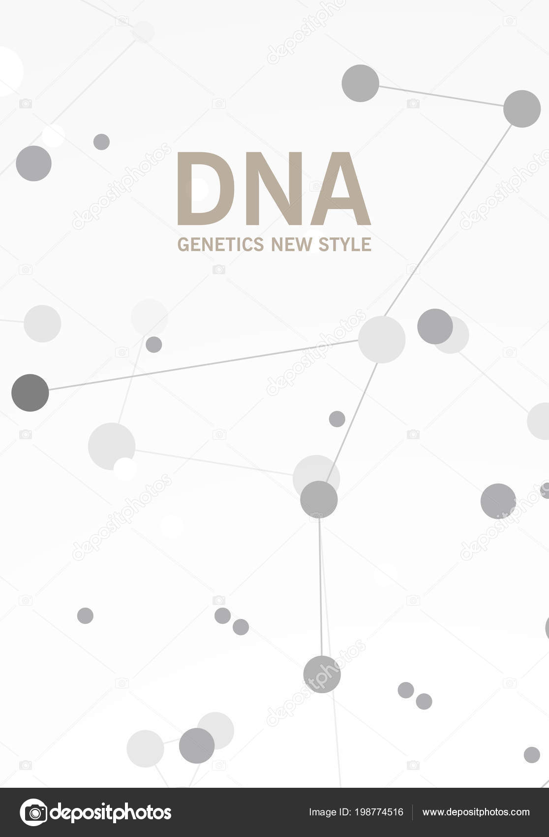 Poster Brochure Flyer Design Template Vector Dna Abstract Geometric ...