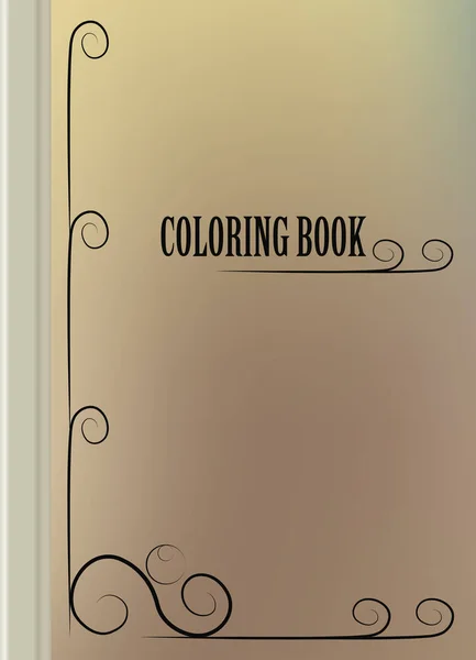 Poster Brochure Flyer Design Coloring Template Vector Leaflet Cover ...