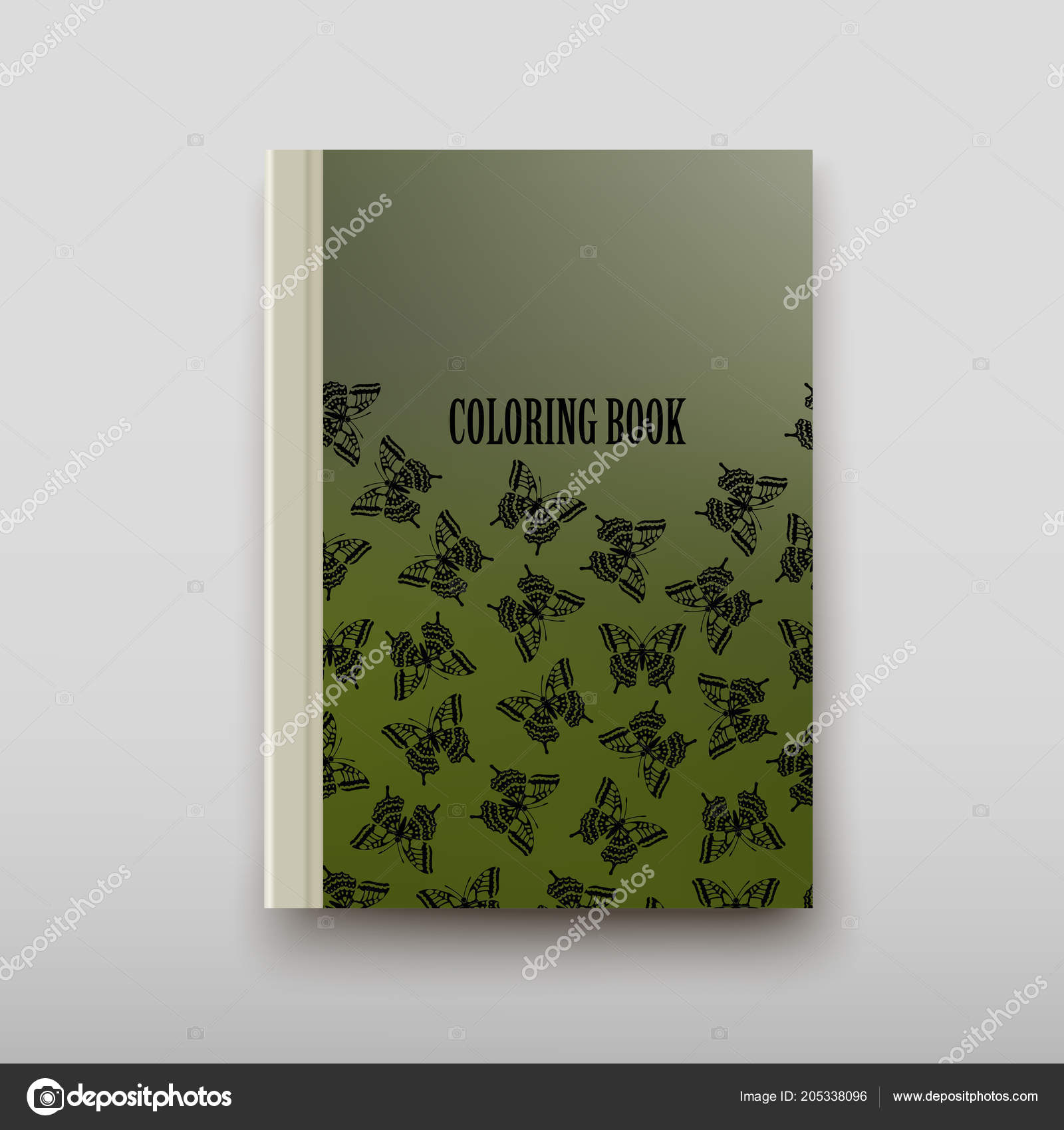 Poster Brochure Flyer Design Coloring Template Vector Leaflet Cover ...