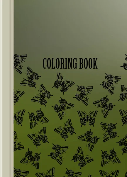 Poster Brochure Flyer Design Coloring Template Vector Leaflet Cover ...