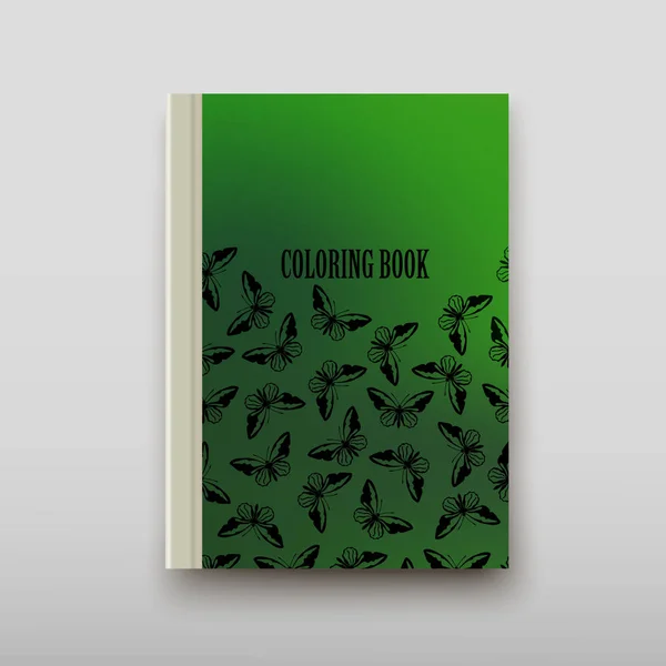 Poster Brochure Flyer Design Coloring Template Vector Leaflet Cover ...