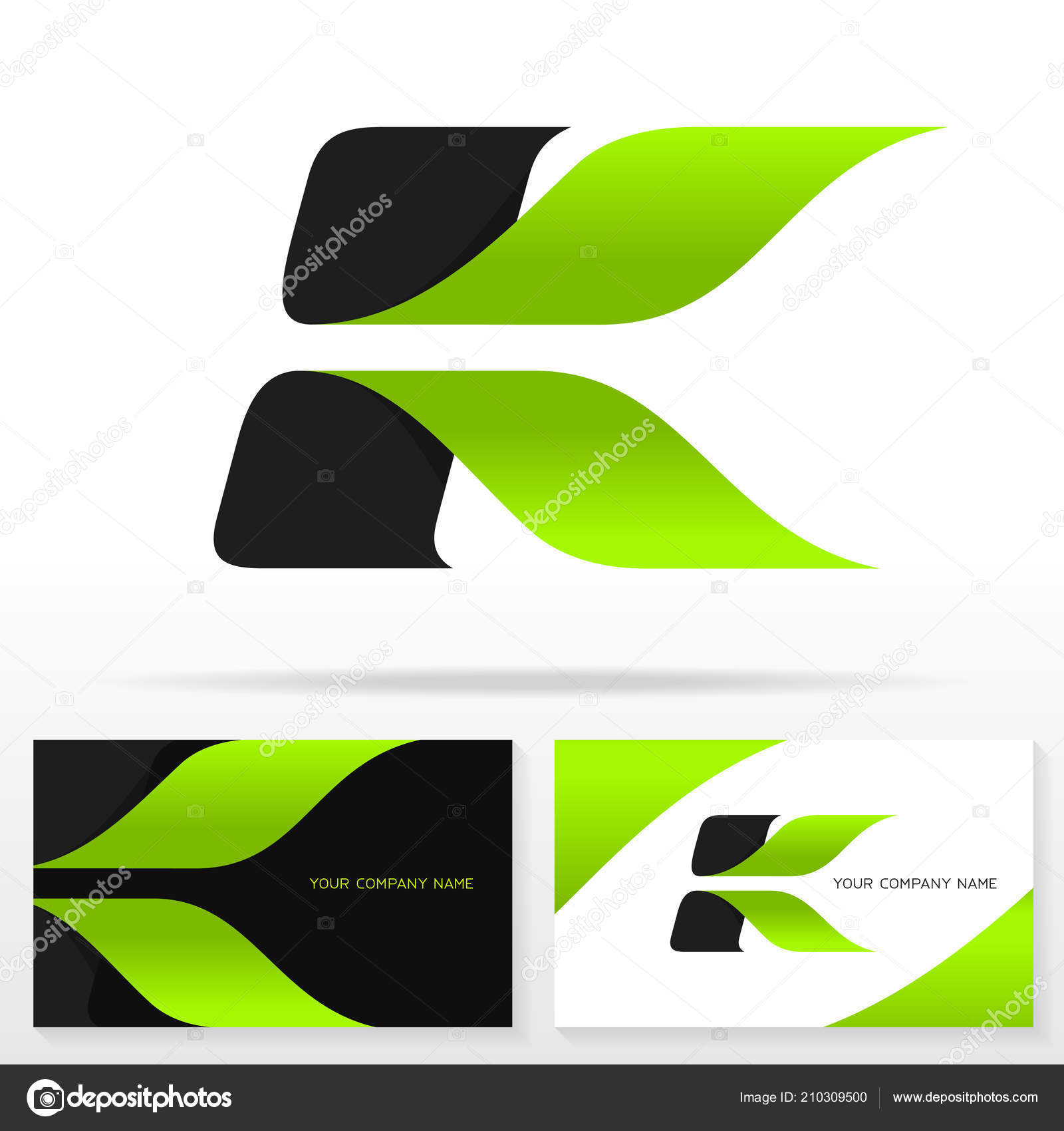 Letra Logo Design Vector Sign Stock Vector Emblem Plantillas Tarjetas ...