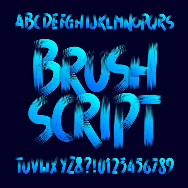 100,000 Brush script alphabet Vector Images | Depositphotos