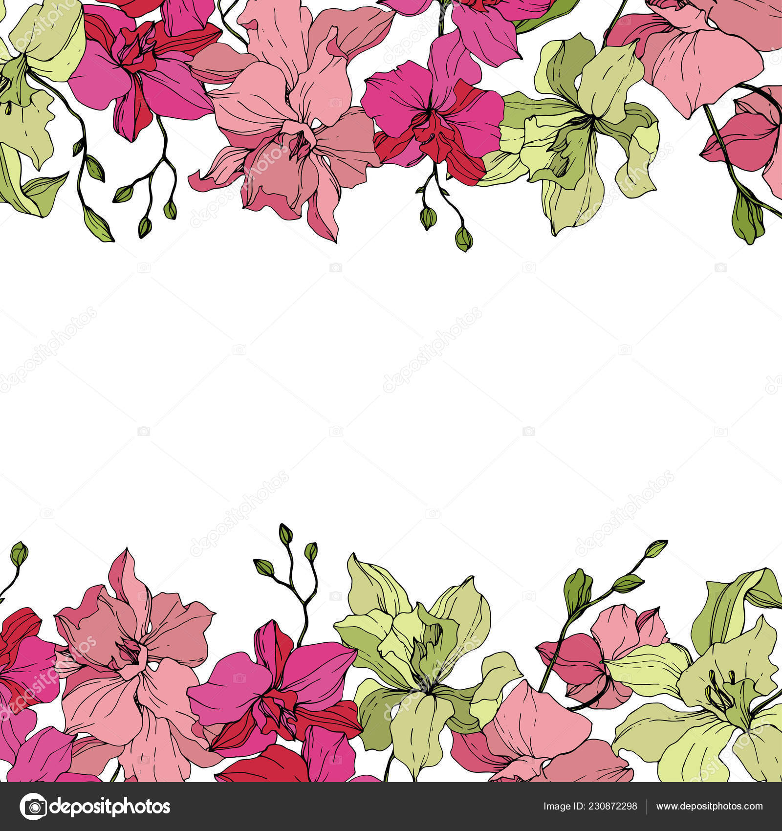 Pretty Pink Borders