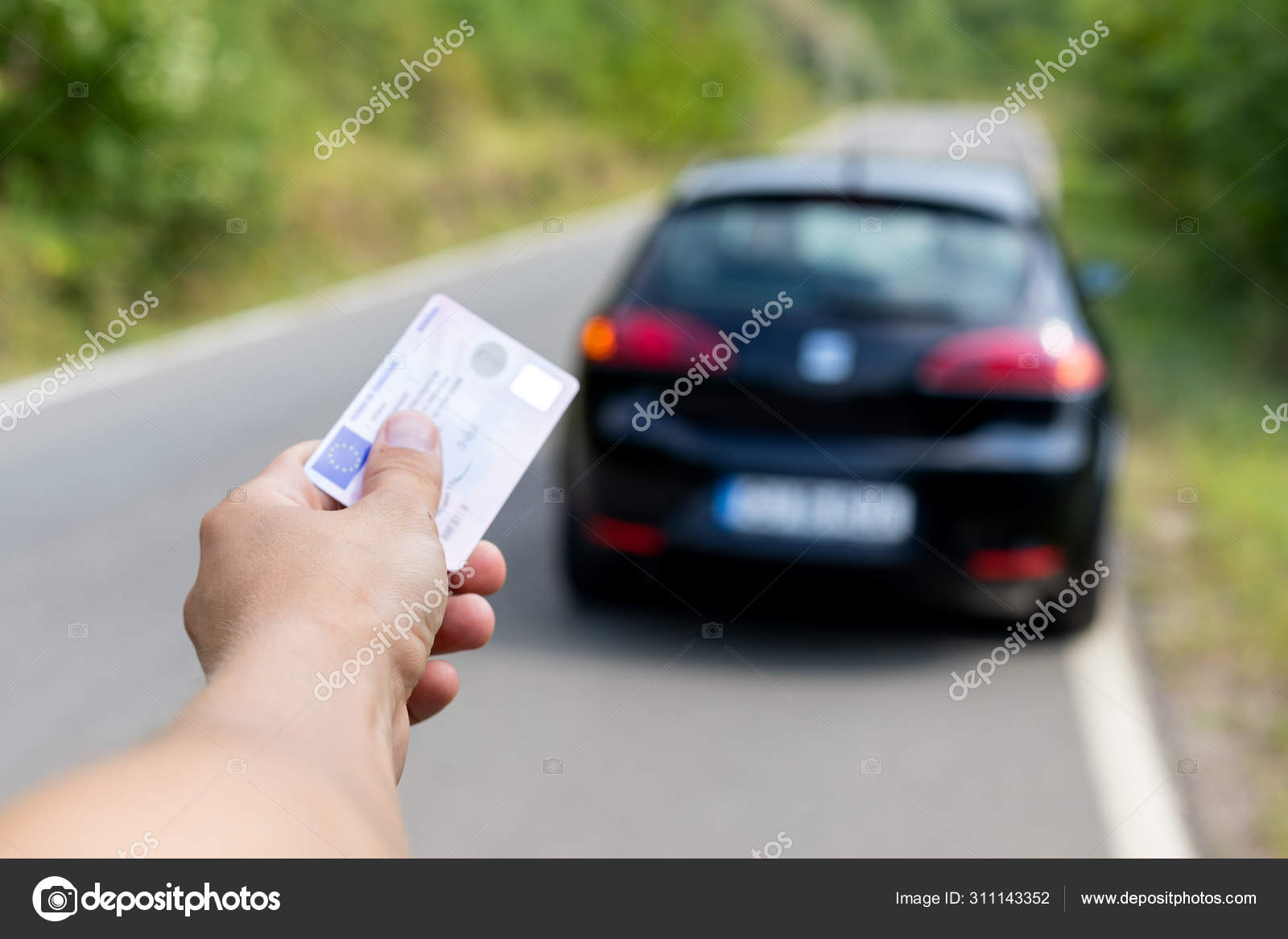 New driving license — Stock Photo © ocskaymark #311143352