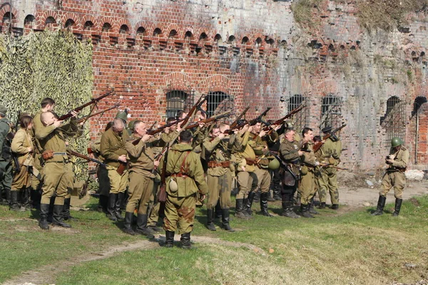 Reconstruction Assault Battle Fort Number Five Konigsberg World War ...