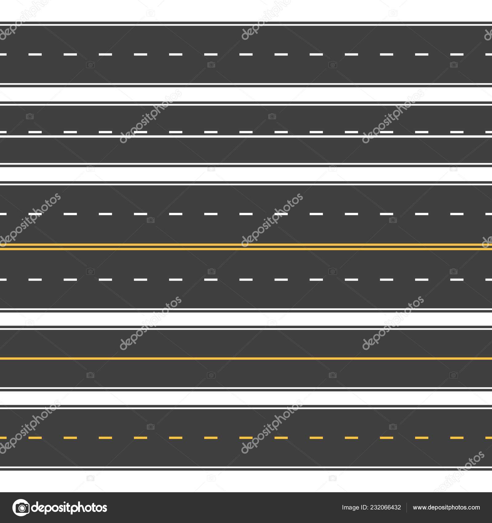 Straight Road Horizontal