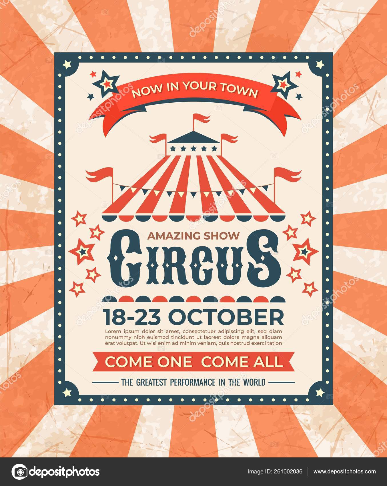 Circus Poster Template