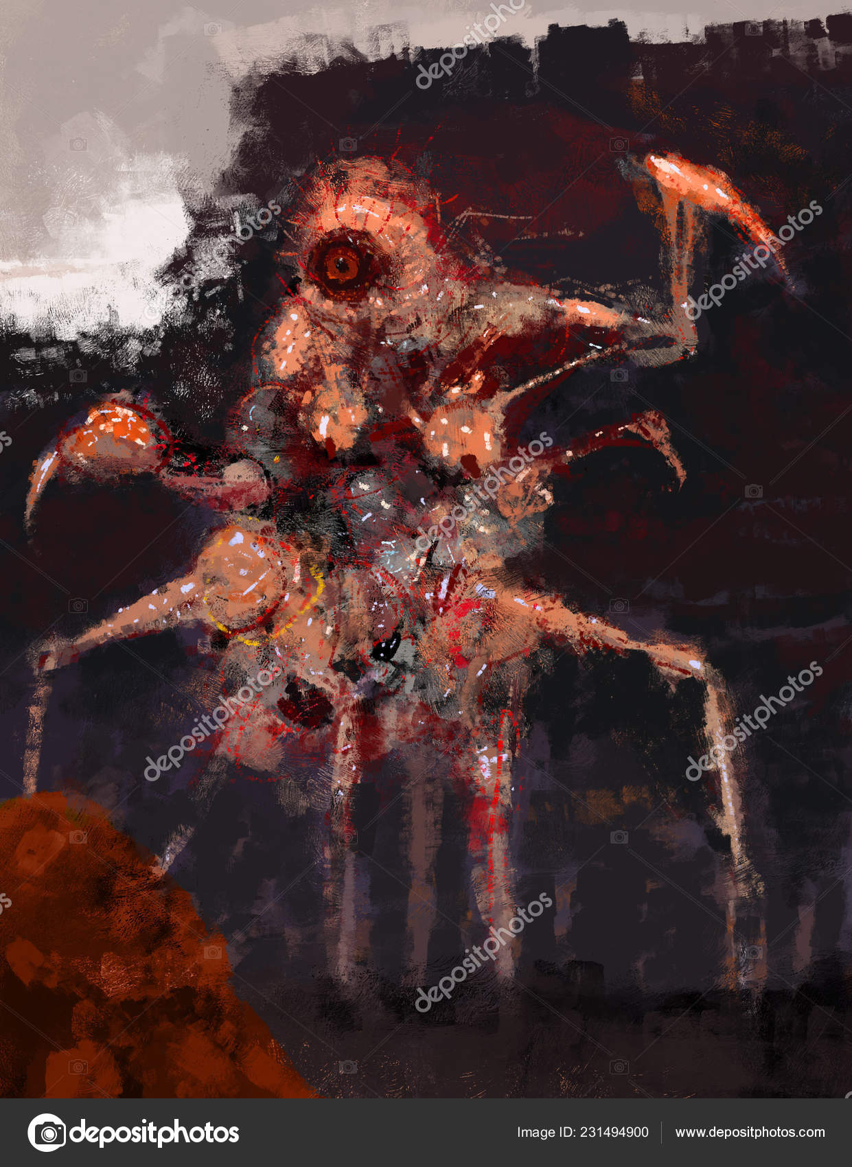 Peintures étranges Et Effrayantes