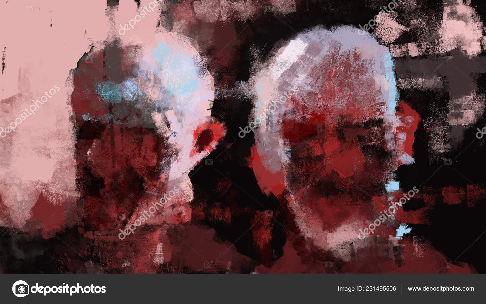 Scary Abstract Painting