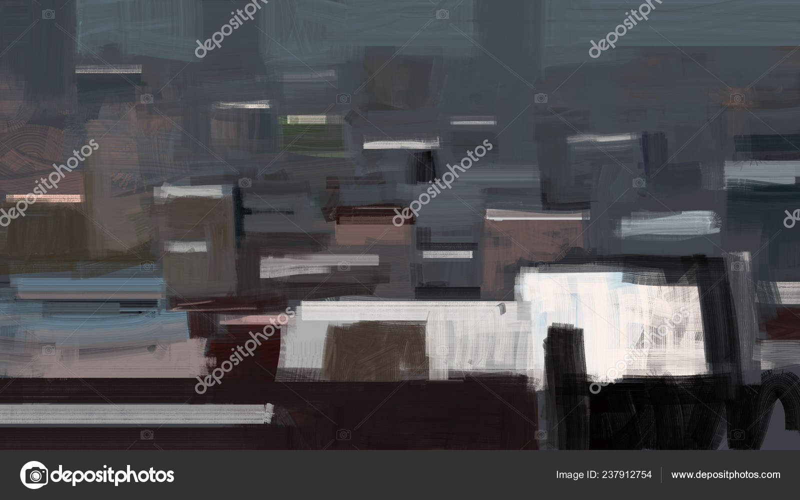 Abstract Industrial Background Structures Forms Digital Art Stock Photo ...