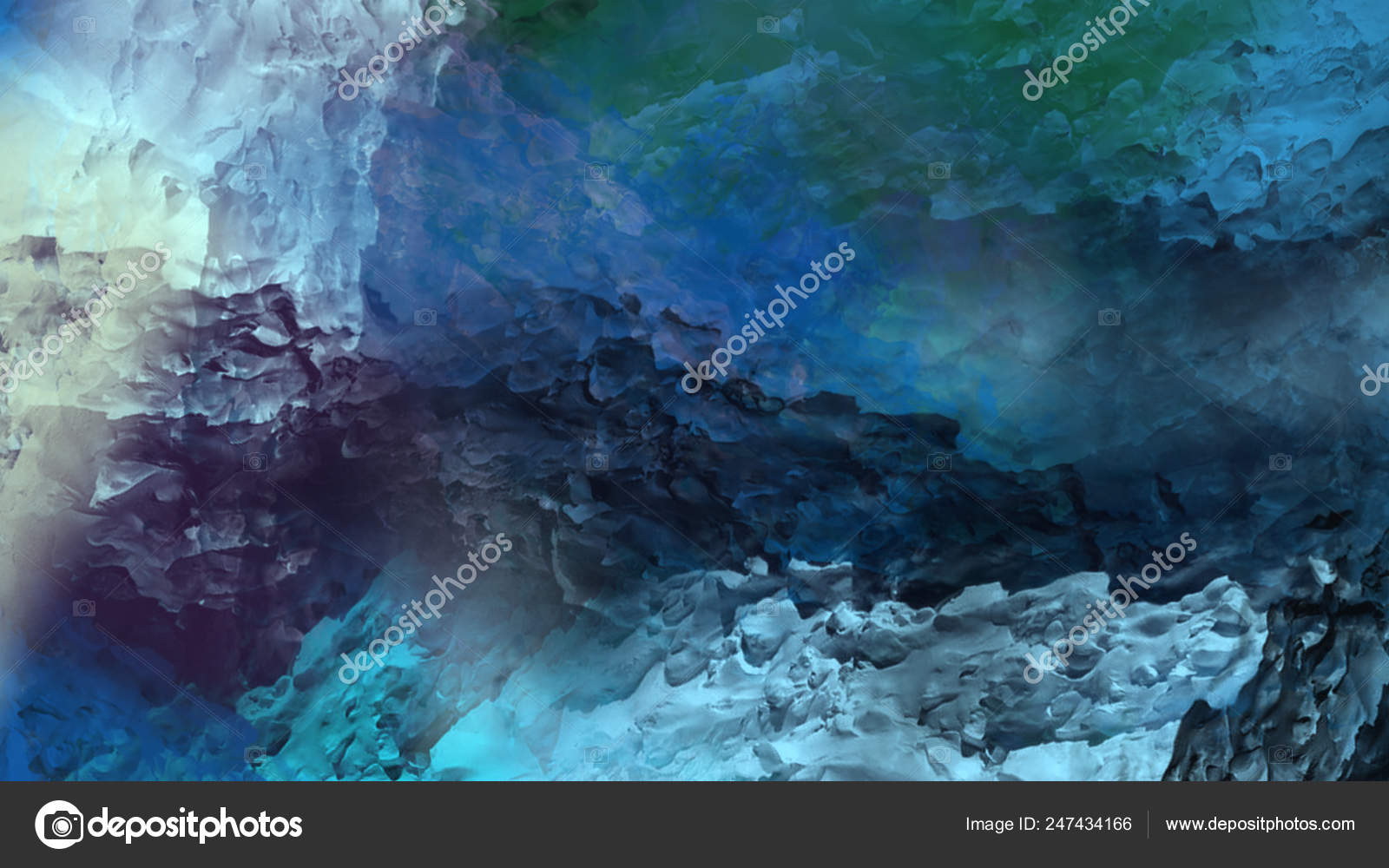 Digital Terrain Surface Rust Movement Colorful Illustration Stock Photo ...