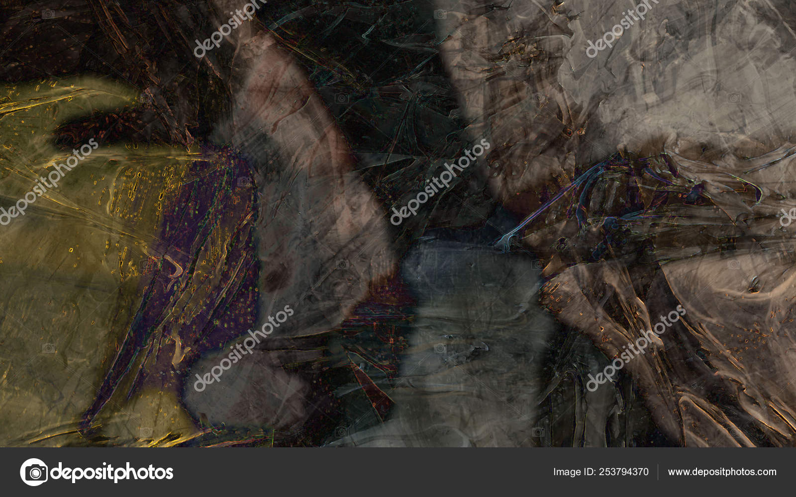 Illustration Terrain Abstract Texture Background Digital Art Stock ...