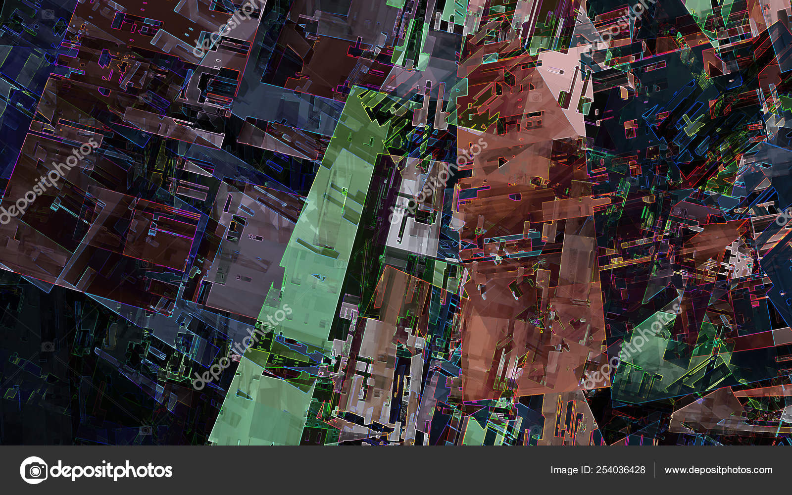 Illustration Terrain Abstract Texture Background Digital Art Stock ...