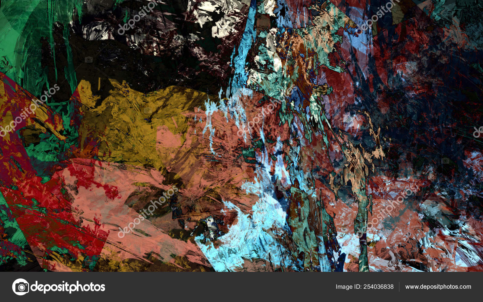 Illustration Terrain Abstract Texture Background Digital Art — Stock ...