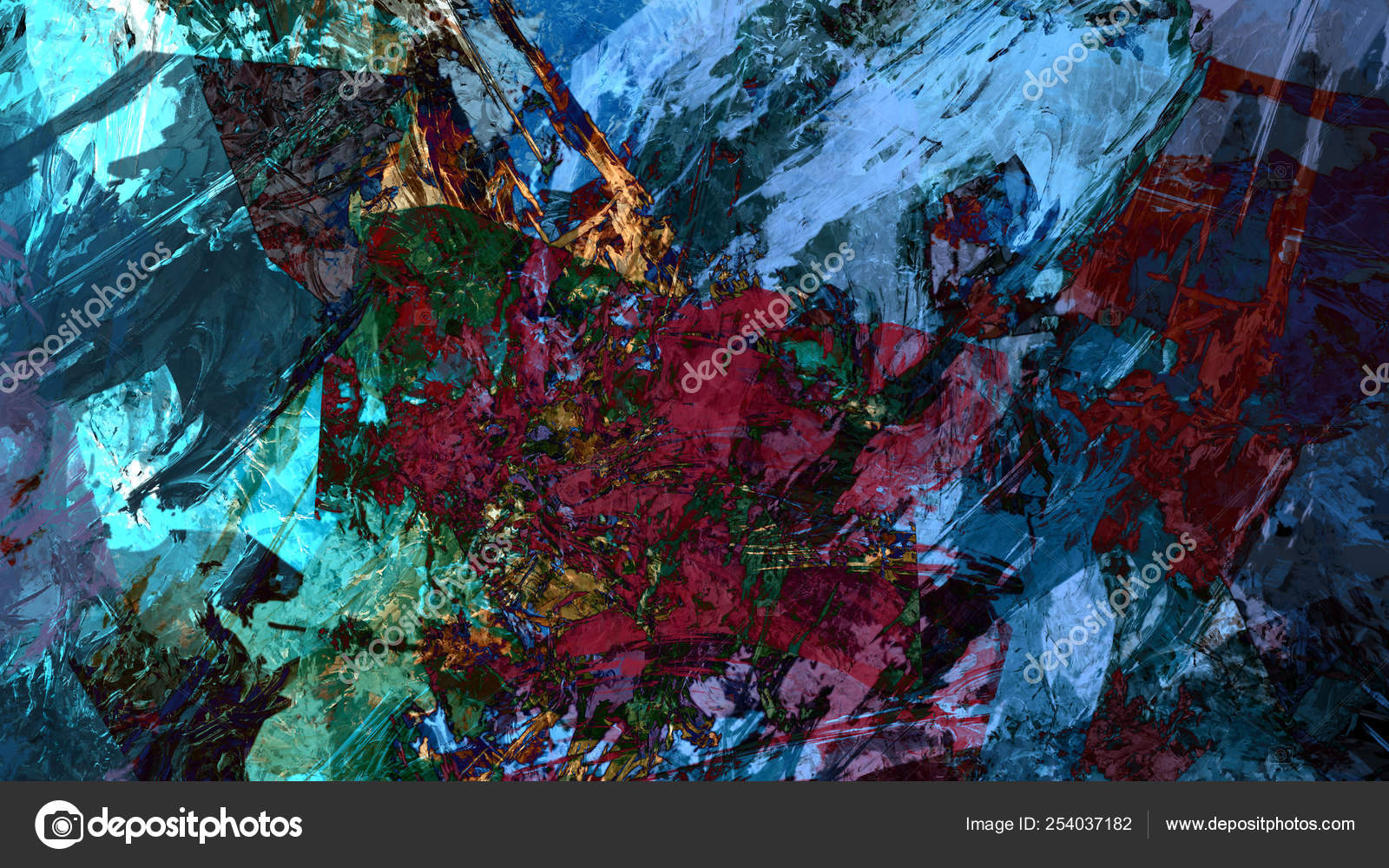 Illustration Terrain Abstract Texture Background Digital Art Stock ...