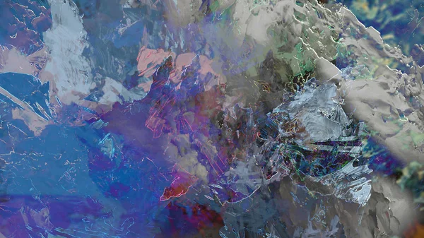 Abstract Terrain Background Structures Forms Digital Art — Stock Photo ...