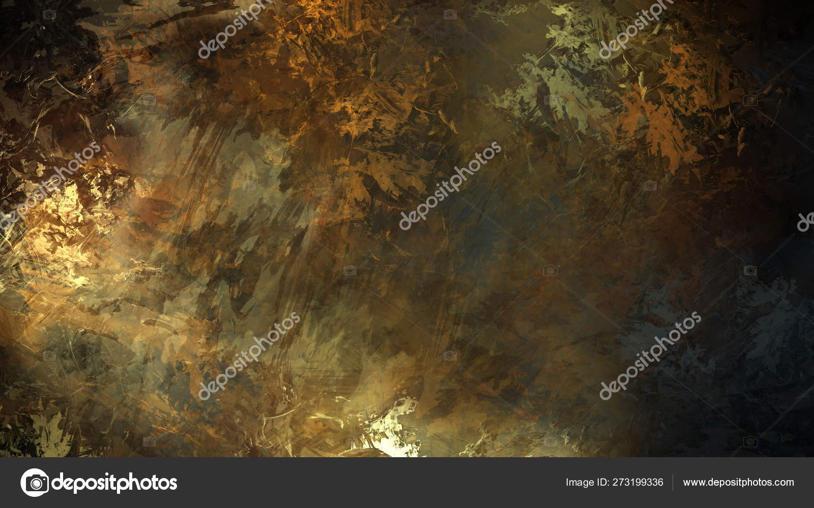 Abstract Geologic Rock Formation Digital Art — Stock Photo ...