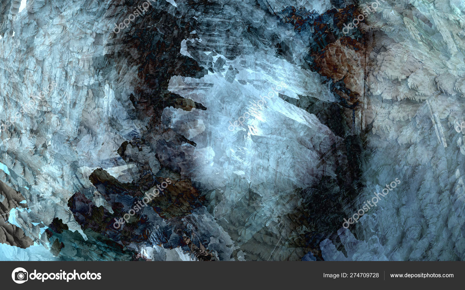 Abstract Geometrical Surface Terrain Colorful Background Digital Art ...