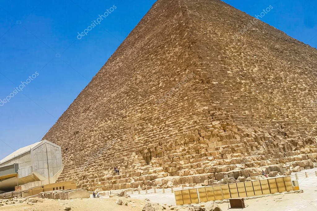 Pirámides de Giza. Grandes pirámides de Egipto. La séptima maravilla ...