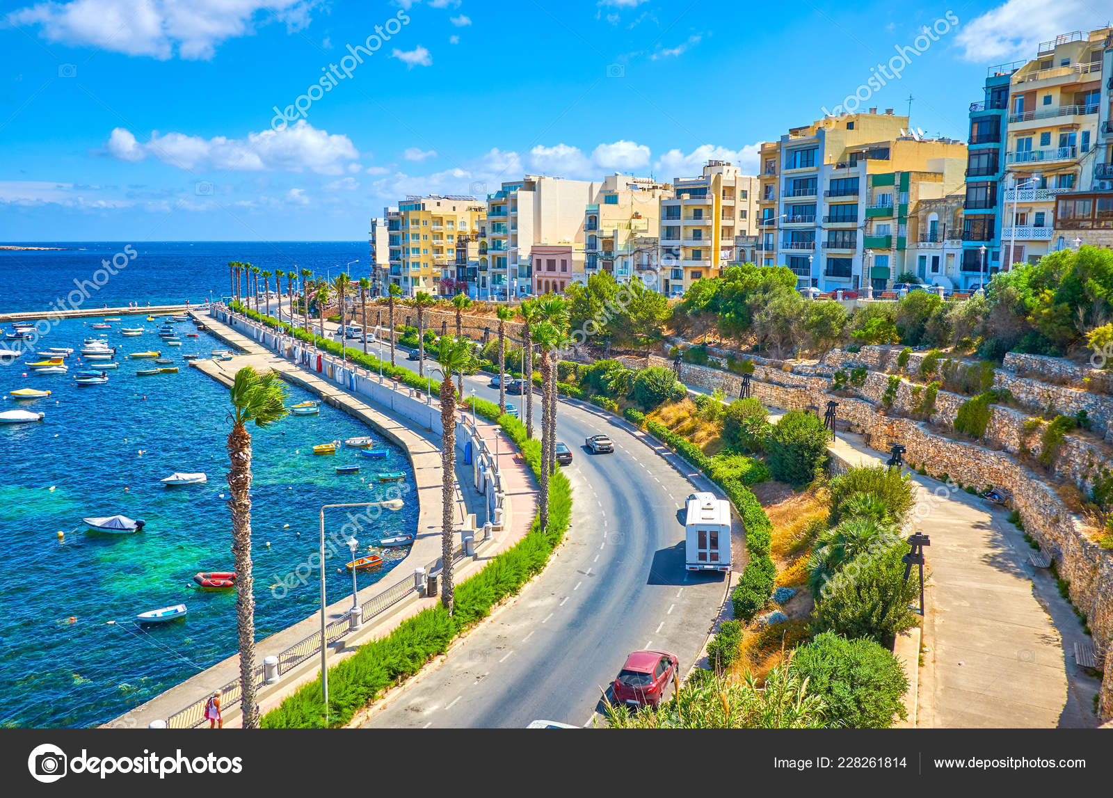 Bugibba City One Most Favourite Resorts Malta Offer Magnificent Views ...