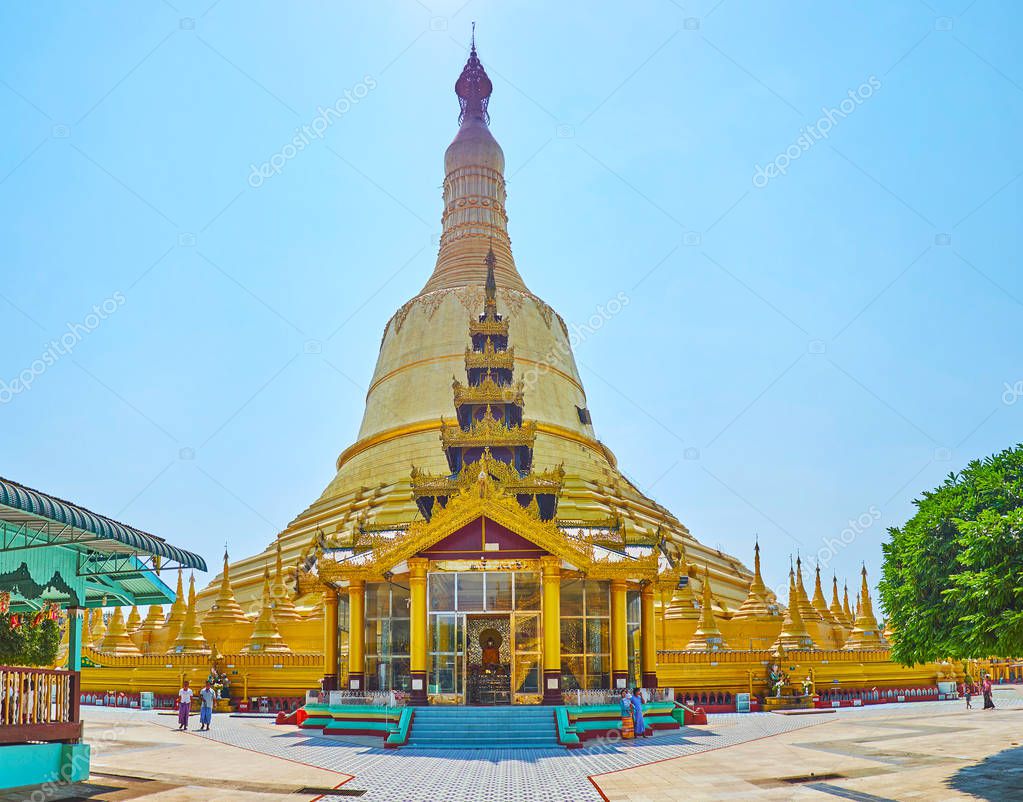 BAGO, MYANMAR - 15 DE FEBRERO DE 2018: La pintoresca casa de im genes ...