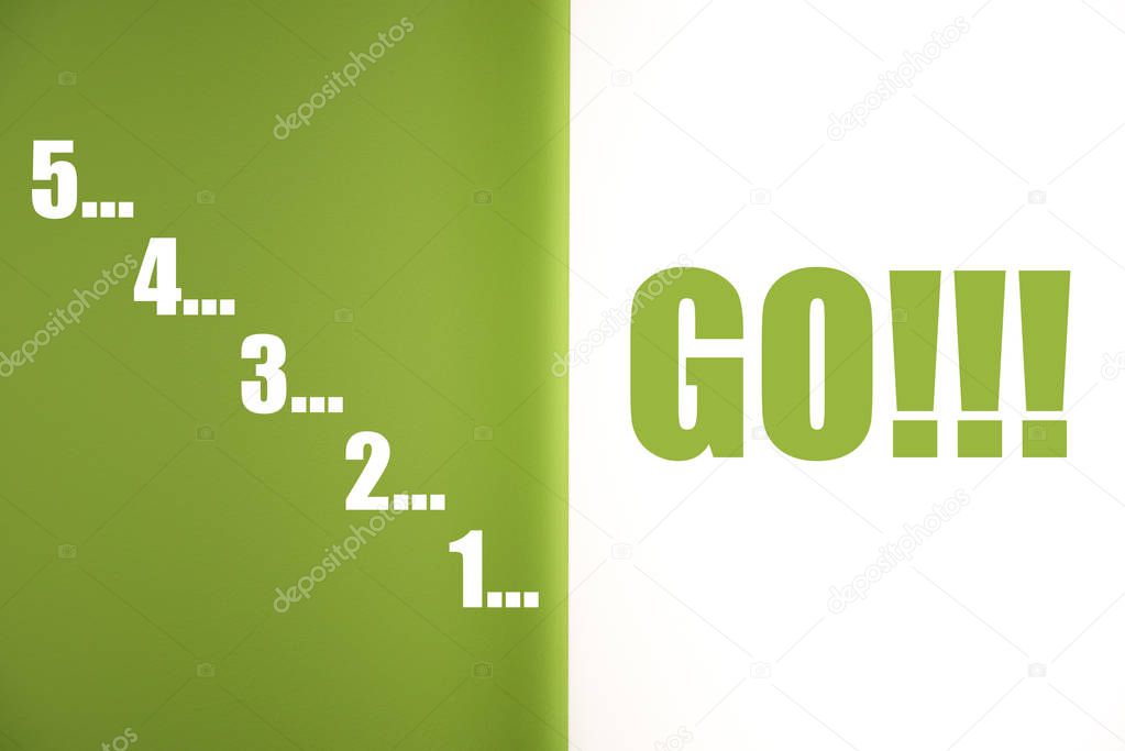 54321 Go Countdown cita inspiradora, frase motivacional, iniciar la ...