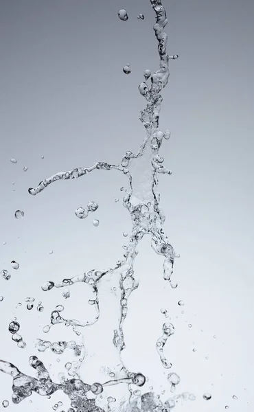 Moving water on white background - Stock Image - Everypixel