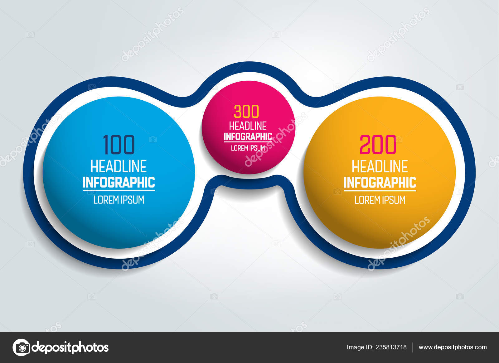 Parts Infographic Template Stock Vector Image by ©Kubko #235813718