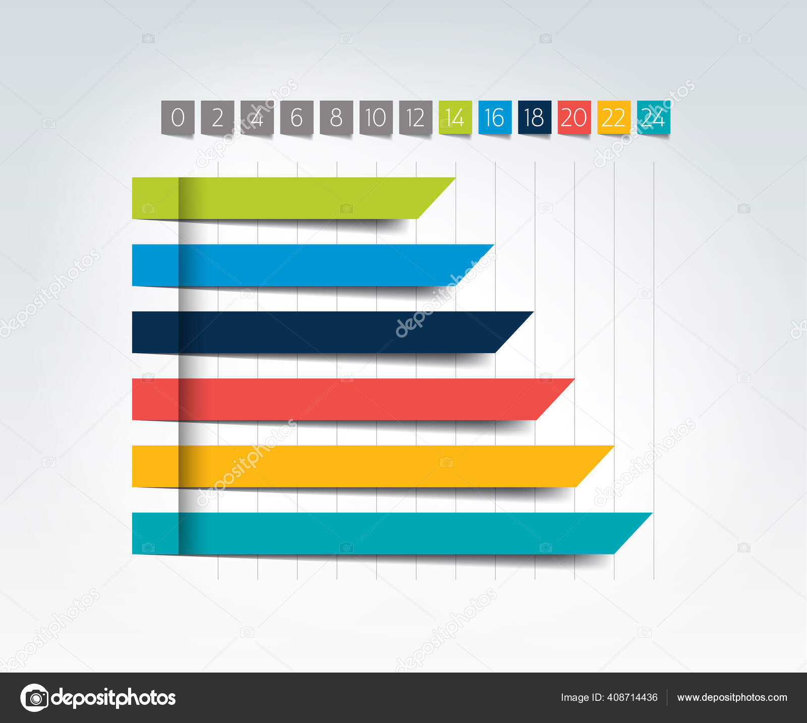 Chart Graph Scheme Simply Color Editable Infographics Element Vector ...