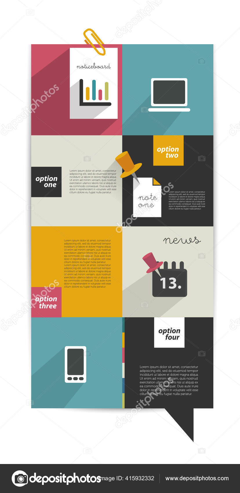 Table Template Business Schedule Stock Vector Image by ©Kubko #415932332