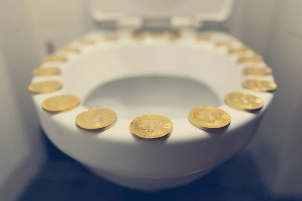 Money down toilet Stock Photos, Royalty Free Money down toilet Images ...