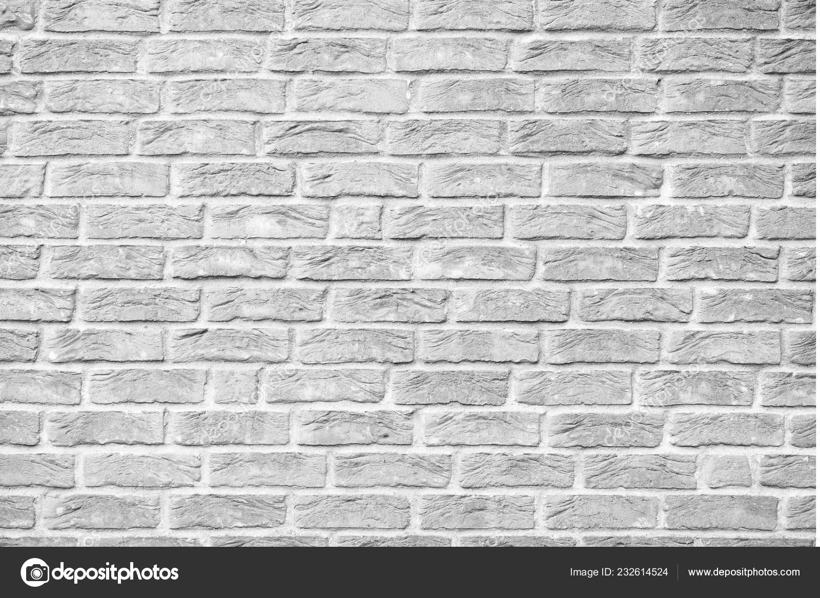 Witte Bakstenen Achtergrond Sticker Zwarte En Witte Bakstenen Muur